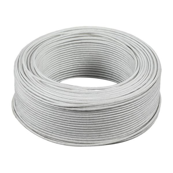 Quality Customizable 500 Degree Fiberglass Braided Mica Fire Resistant High Temperature for sale