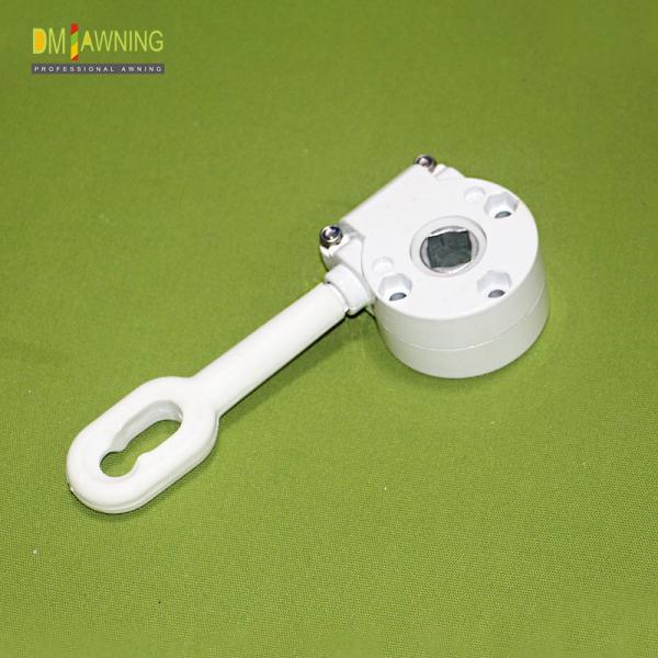 Quality Chinese Aluminium Gear Box White Retractable Awning Gearbox Hardware for sale