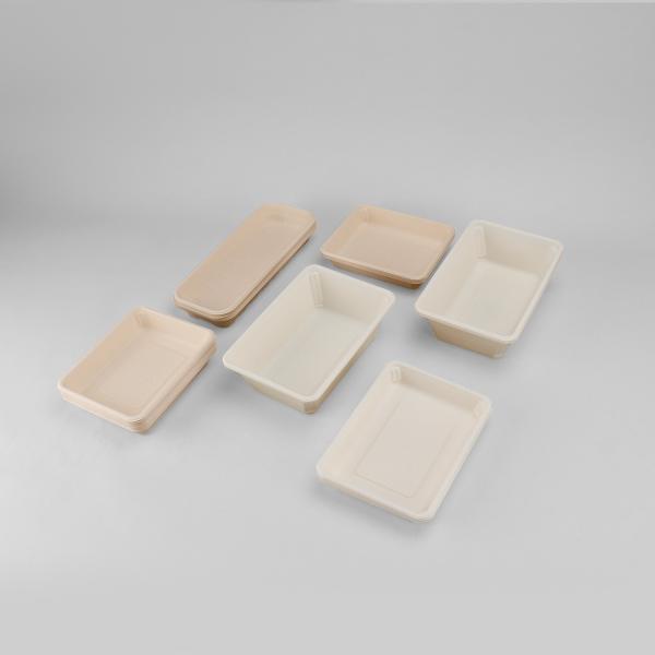 Quality Eco-Friendly Customized Size Cornstarch Disposable Plate Tableware for Lunch for sale