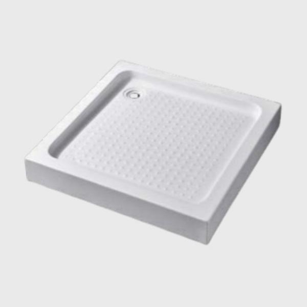 Quality OEM Acrylic Single Shower Corner Shower Base Rectangular Triangle For Bathroom for sale