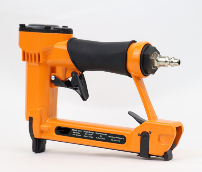 Durable Air Stapler Pneumatic Staple Gun 21gauge for Furniture Fixtures Upholstery with CE 8016