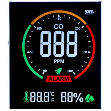 Quality Gas Detection Instrument LCD Meter Display for sale
