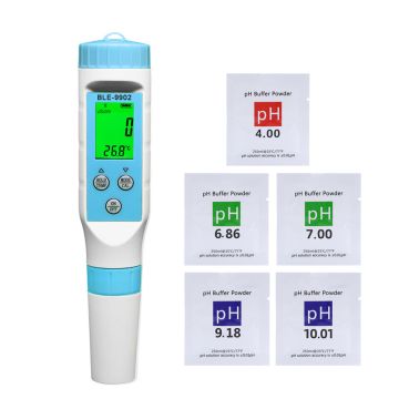 Quality Smart Bluetooth PH Meter EC Water Quality Tester 5 Point Automatic Calibration for sale