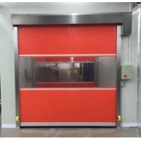 Quality Infrared Security System Industrial Fast Door High Speed PVC Roller Doors for sale
