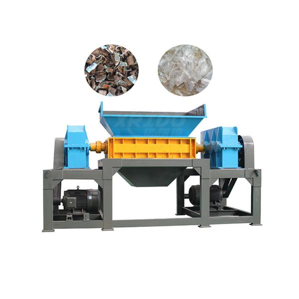 Quality Dual Shaft Aluminium Can Shredder Crushing Industrial Shredder For Metal for sale