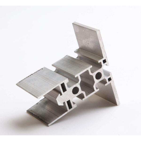 Quality Formability Wood Grain Aluminium Profiles Anodizing High Surface Brightness for sale