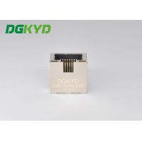 Quality Female Single Port 8p8c Low Profile RJ45 With LED for sale