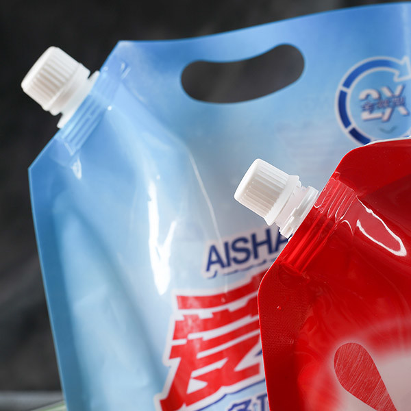 Quality Plastic Wash Fluid 60mic Liquid Soap Bag Laundry Detergent Packaging for sale