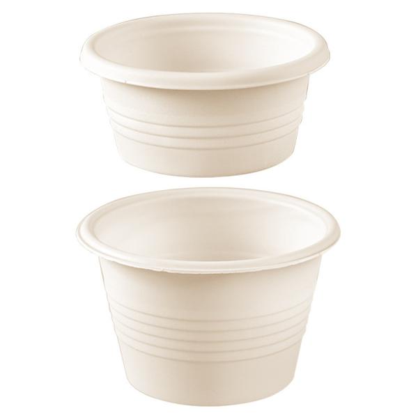 Quality 4OZ Disposable Cornstarch Tableware Seasoning Sauce Portion Cups With Lids for sale