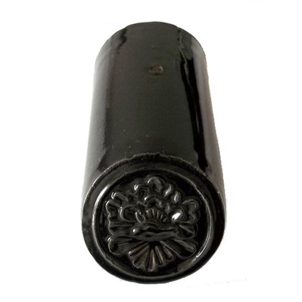 Quality Roofing material black glazed Japanese roof tiles for sale