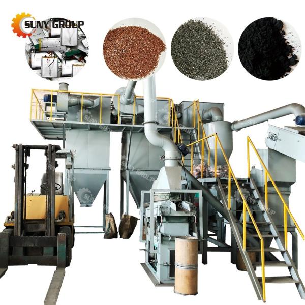 Quality Capacity 200-3000kg/h Lithium Battery Recycling Plant for All Lithium-Ion for sale