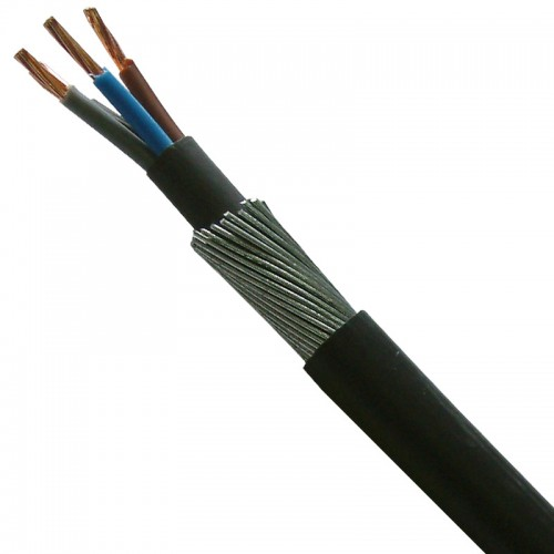 6mm 3 Core Steel Wire Armoured SWA Cable Copper Cu XLPE PVC SWA PVC 0.6 ...