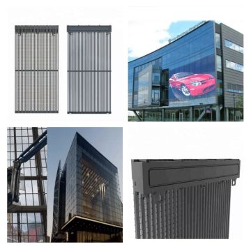 Quality 8000nits Outdoor LED Mesh Display P15.625 - 31.25mm High Brightness for sale