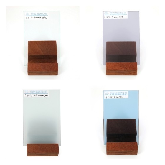 Quality Colored PVB Interlayer Tinted Laminated Glass 6.38mm For High Performance for sale