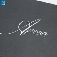 Quality Matt Lamination 2000g Black Paperboard Foldable Gift Boxes for sale