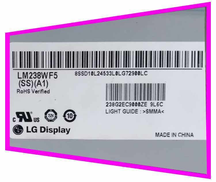 Quality LG 23.8 Inch PC LCD Module LM238WF5 SSA1 FHD 250CD 30P For W15C Desktop PC for sale