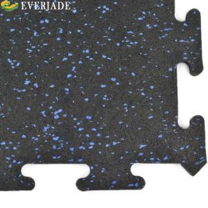 Quality Customized Colors Fitness Interlock Floor Mat Total Solution for Interlock Gym for sale