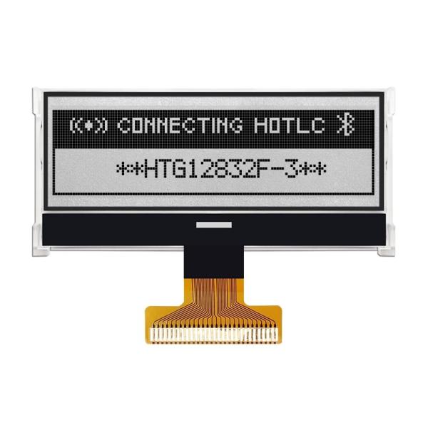 Quality 128X32 Graphic COG LCD ST7565R | FSTN + Display With GRAY Backlight/HTG12832F-3 for sale