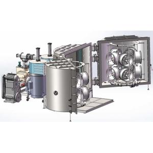 Quality PVD Hard Chrome Plating Machine , Strong Adhesion Film On Automotive Wheel / Hub for sale