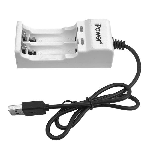 Quality 1.2V AA AAA Rechargeable Batteries Charger USB Interface 2 Slots for sale