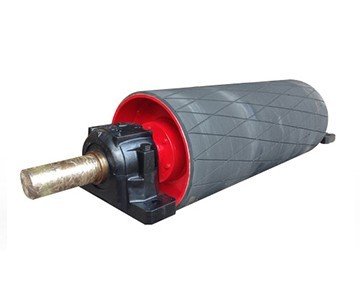 Quality Diamond Rubber Lagged Drum Pulley – Conveyor Head Pulley for Anti-Slip Performance for sale