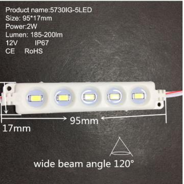 Quality Reliable 5730 5 LED Driverless LED Module For Indoor / Outdoor Led Screen for sale