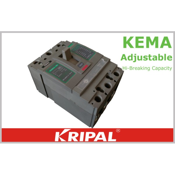 Quality Adjustable 160 Amp 3 Pole Industrial Molded Case Residential Circuit Breaker 50ka for sale