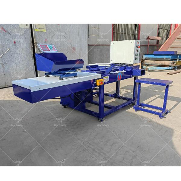 Quality Plastic Bags Packing Material 25kg Wipers Compressor Rag Cloth Packing Machine for sale