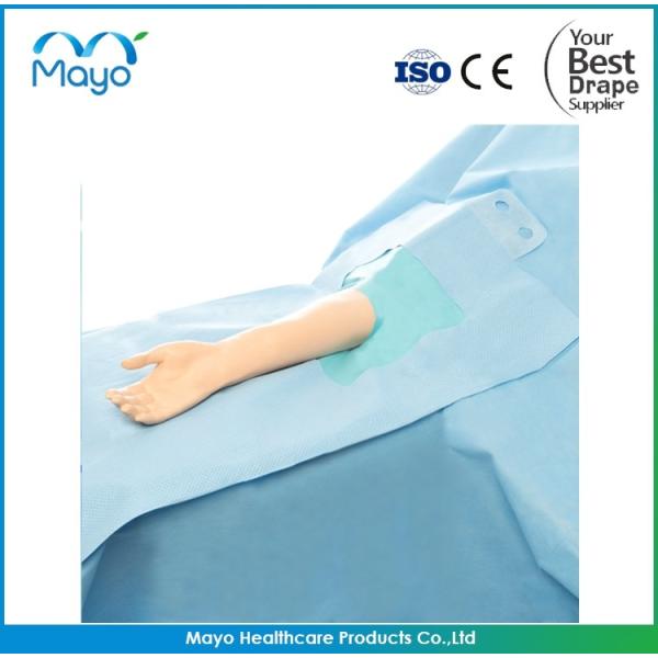 Quality OEM Nonwoven Lower Extremity Drape Sterile Drape With Hole for sale