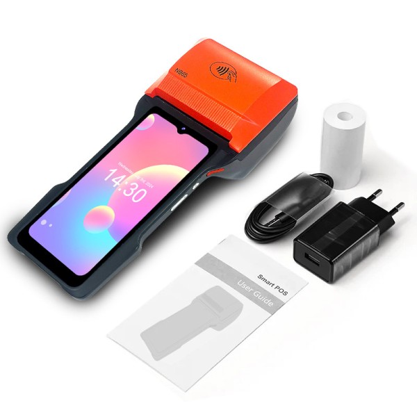 Quality 6.5 Inch Handheld Ordering System Orange Handheld Ordering Devices For for sale