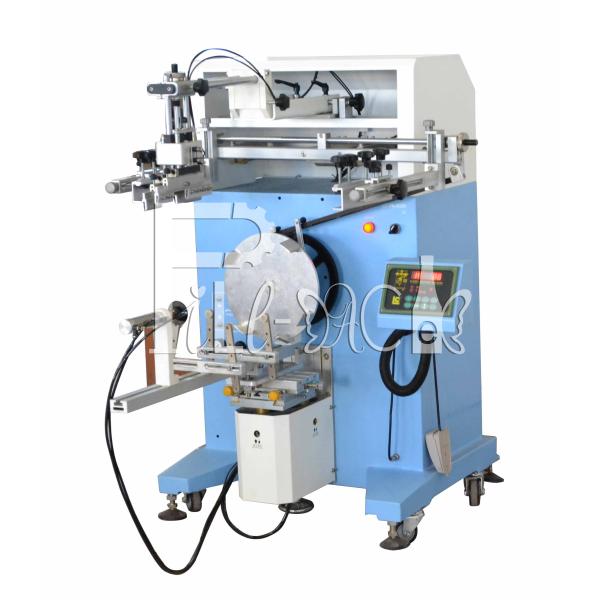 Quality Semiauto Rotary Silk Screen Printing Bottle Labeller Photoelectricity Detection for sale