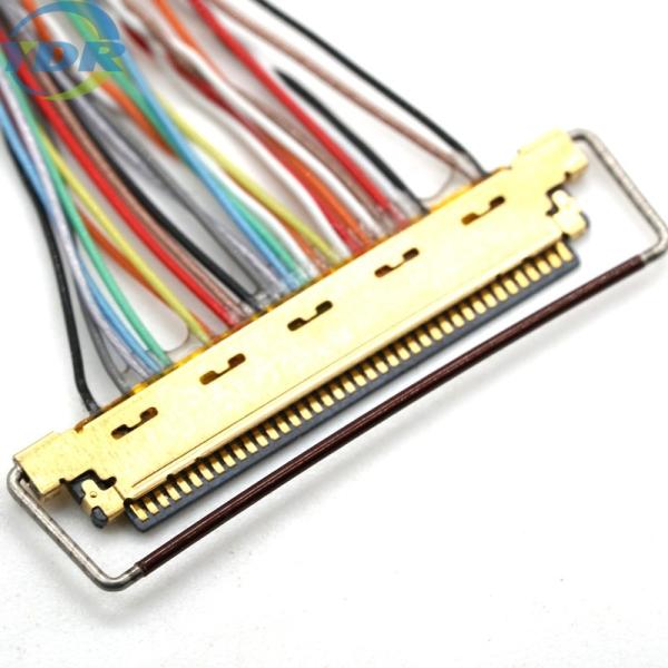 Quality Computer UL10064 32AWG Lvds Screen Cable DF14 to 111B40 Terminal for sale