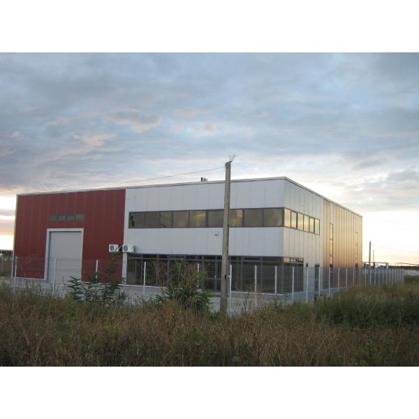 Quality Prefabricated Steel Frame Feed Mill Warehouse Building for sale