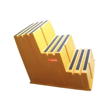 Quality Durable Polyethylene Stackable Step Stool Net Weight 17.6 Lb Nestable for sale