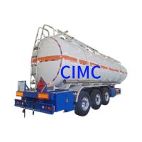 Quality Truck Trailer Solution CIMC Three-Axis Oil Tanker Truck for Safe Transport 30000 for sale