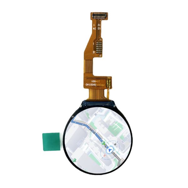 Quality RGH 1.09 Inch Round Circular LCD Display Panel Brightness 420cd/M2 for sale