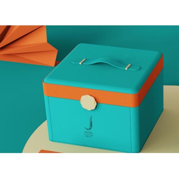 Quality Embossing Heaven and Earth Cover Jiugongge Chocolate Gift Box Classic Bow Knot for sale