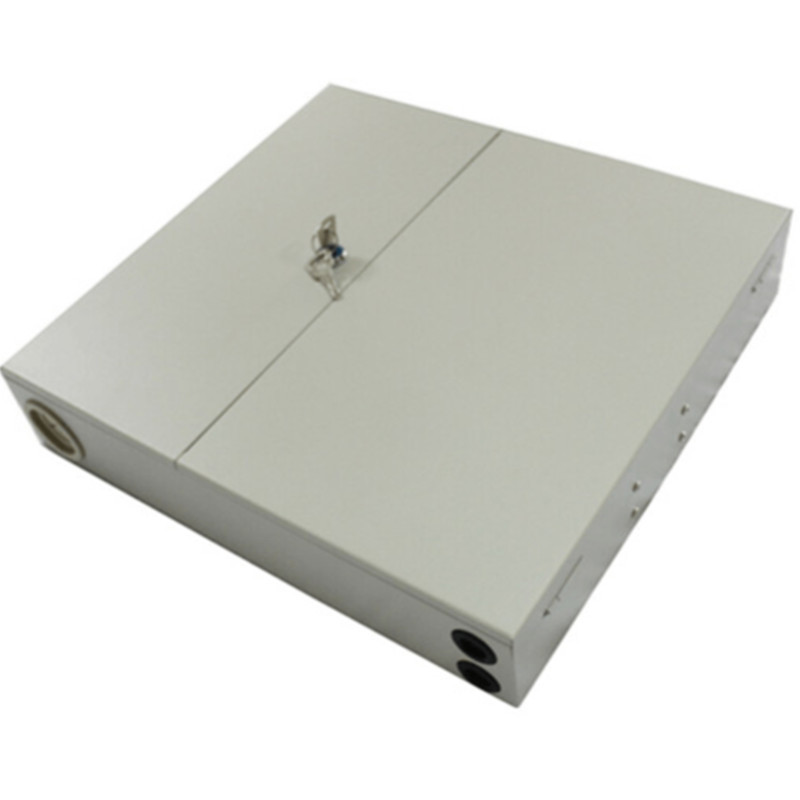 Quality FTTH Wall Mount Fiber Optic Patch Panel 48core FC / LC / SC / ST for sale