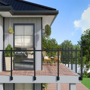 Quality Custom Aluminum Railing with Sanding Galvanized Surface Treatment for sale