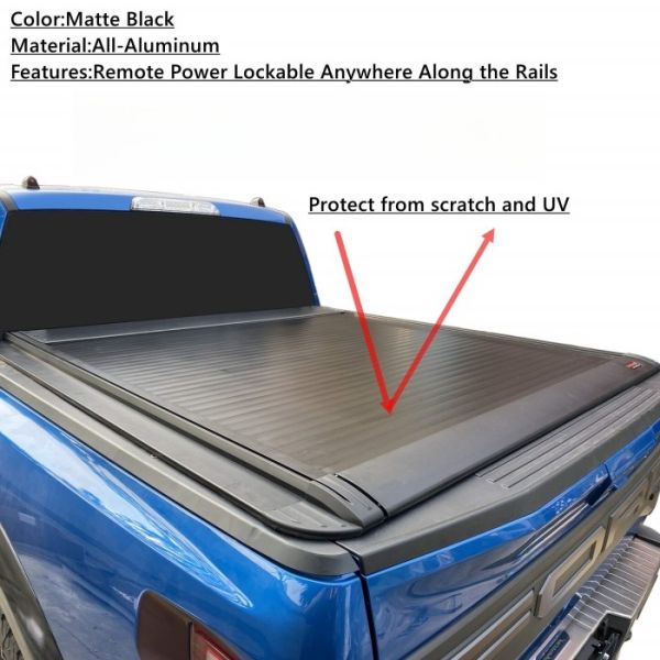 Quality Electric Retractable Roller Shutter Tonneau Lid Suitable for Jeep Gladiator JT for sale