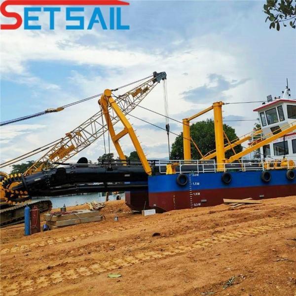 Quality 16 Inch Cutter Suction Dredger Powered by Cummins 224 Kw Diesel Engine for Dredging for sale