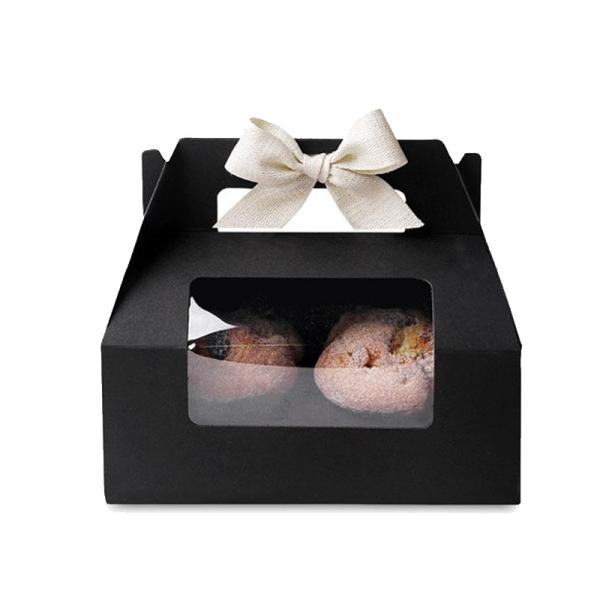Quality Cardboard CMYK Custom Food Packaging Boxes Birthday Wedding Cake for sale