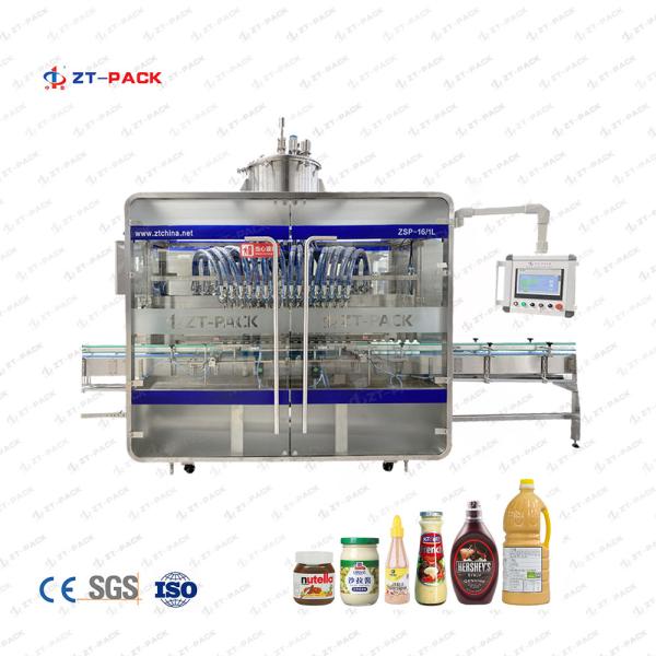 Quality 100ml-1000ml Sauce Paste Ketchup Jam Food Bottling Filling Machine for sale