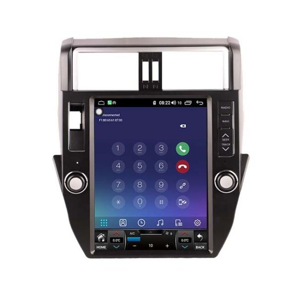 Quality Tesla Style Prado Toyota Sat Nav 12.3 Inch Android 11 Head Unit 8 Core for sale