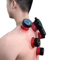 Quality ABS PC Electric Cupping Therapy Set 5 Gears Vacuum Cupping Machine Button for sale