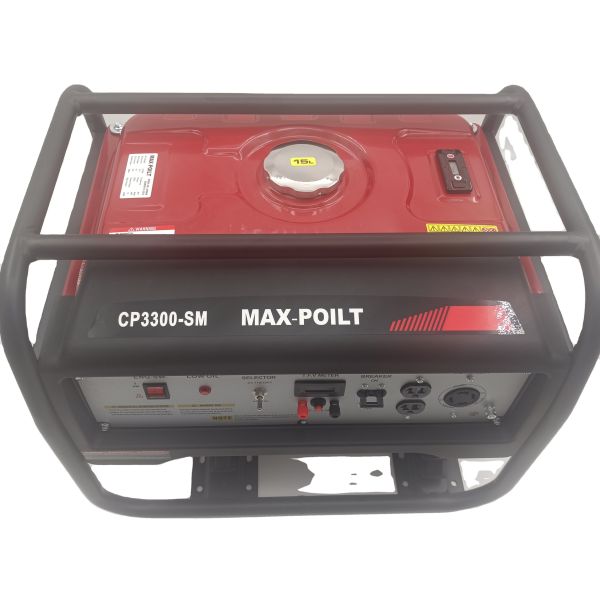 Quality OEM Color Silent Portable Power Alternator Electrical Start Gasoline Generator CP3300-SM for sale