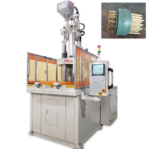 Quality Specifical Connector Making Machine 120 Ton Vertical Rotary Table Injection for sale
