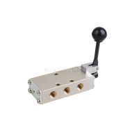 Quality Hand Lever Pneumatic Directional Control Valve Five Way PT1/4