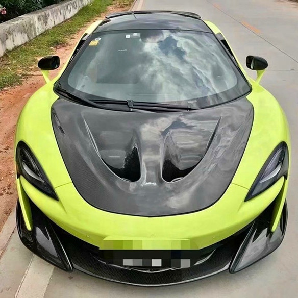 Quality High Quality Carbon Fiber for McLaren 570S 540C 650S 600LT Upgraded P1 Style Dry Carbon Fiber Hood Hood for sale