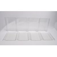 Quality 0.6mm To 2mm Polycarbonate Roof Sheets Corrugated For Greenhouse for sale